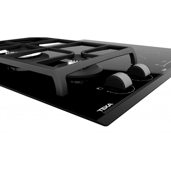Kombinovaná plynová a indukční varná deska Teka JZC 64322 ABC BK Černá ...