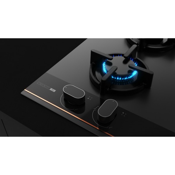 Skleněná plynová varná deska Teka GBC 64-G1 GB Matná černá - 112570208 ...