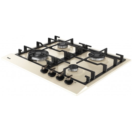 Rustikální plynová varná deska Teka GSC 64320 RBC VN OB Vanilka ...